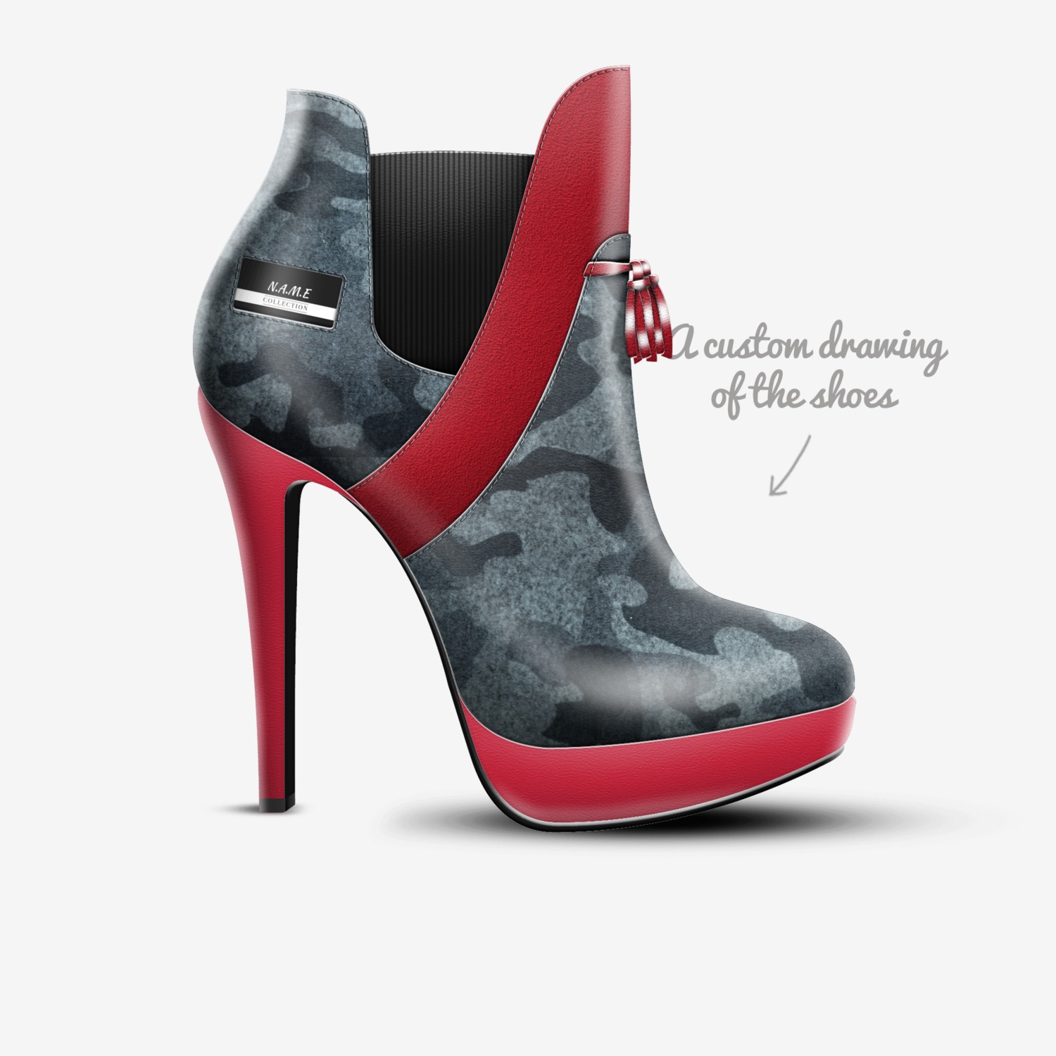 N.A.M.E | A Custom Shoe concept by Lamarr Neal