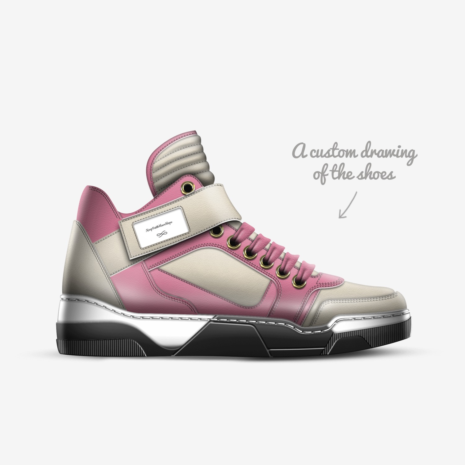 KeepFaithHaveHope | A Custom Shoe concept by Alexandra Valenzuela