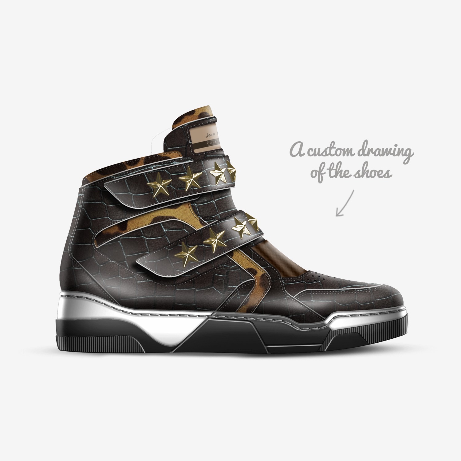 Jean Feddish | A Custom Shoe concept by Asia Stokes