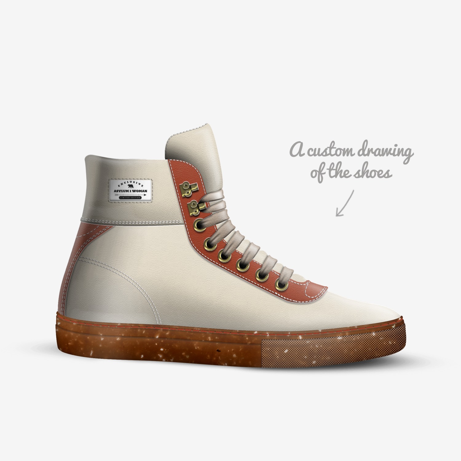ASYLUM 1 WOMAN | A Custom Shoe concept by Daenjoli Smith