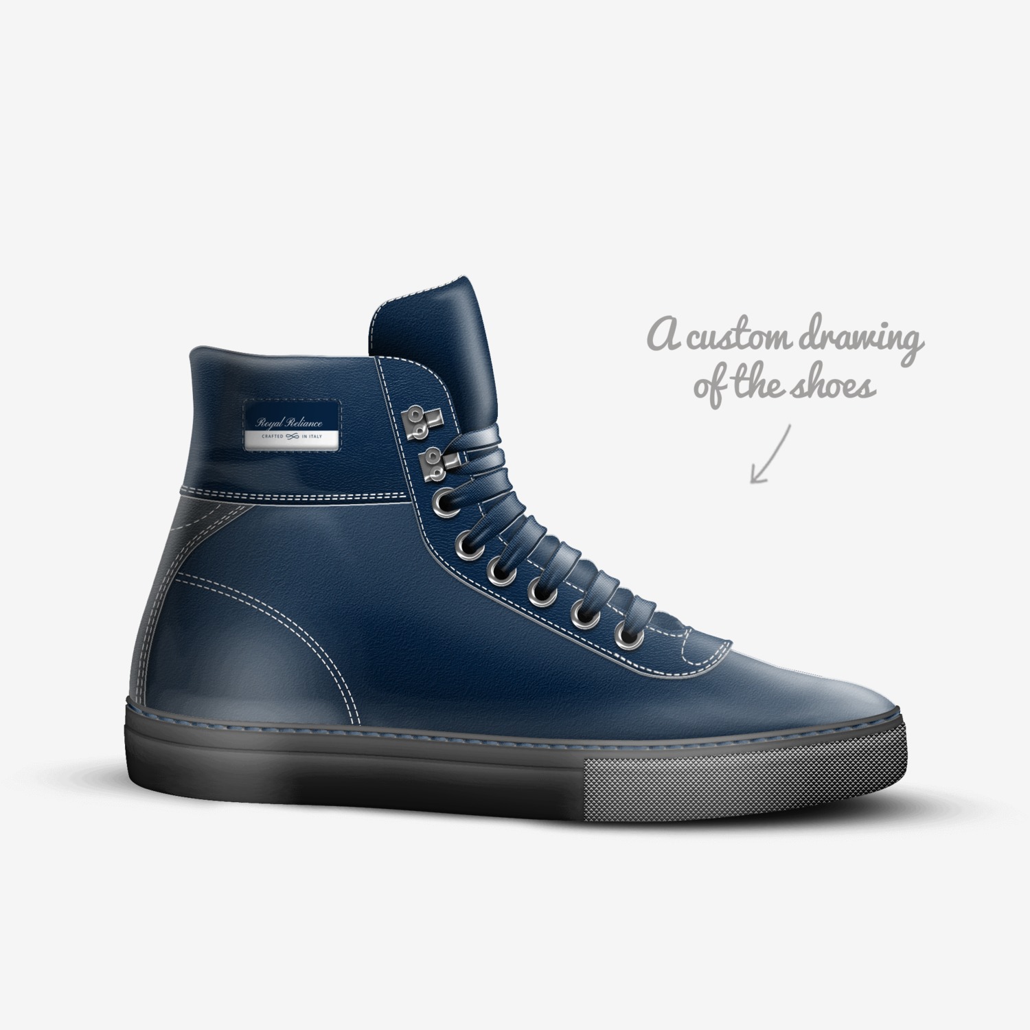 Royal Reliance | A Custom Shoe concept by Rodney Johnson Jr