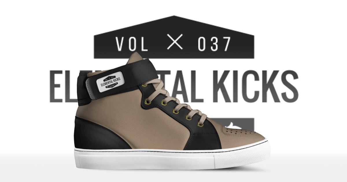 Elemental Kicks | A Custom Shoe concept by Stefan Abraham