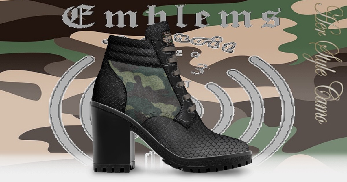 Emblems Her Vibe | A Custom Shoe concept by Joey L Robinson