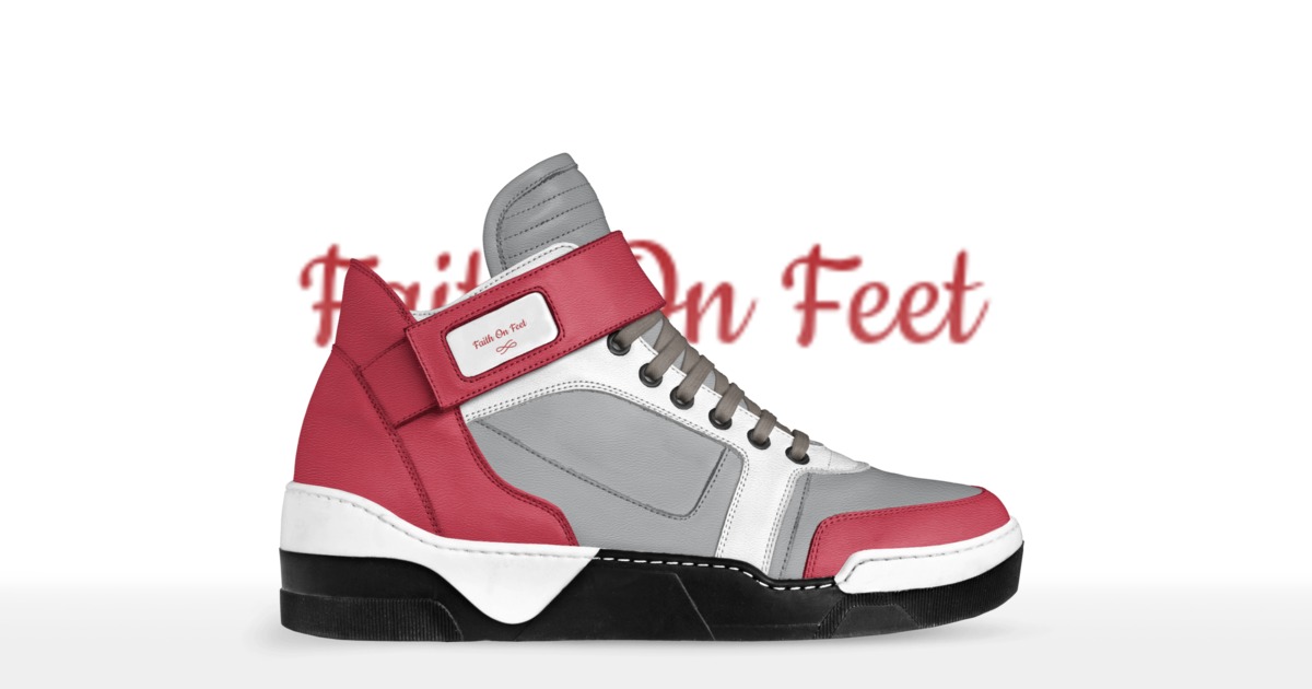 Faith On Feet | A Custom Shoe concept by Shereef Thomas
