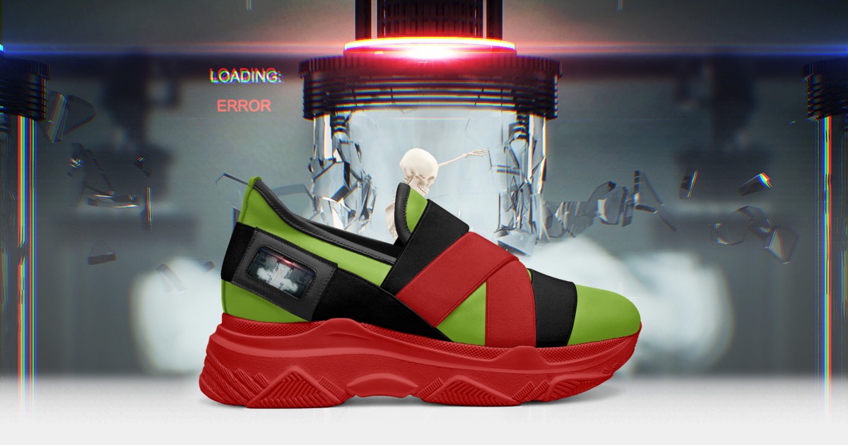 FALLEN ALIEN | A Custom Shoe concept by Trey Fx