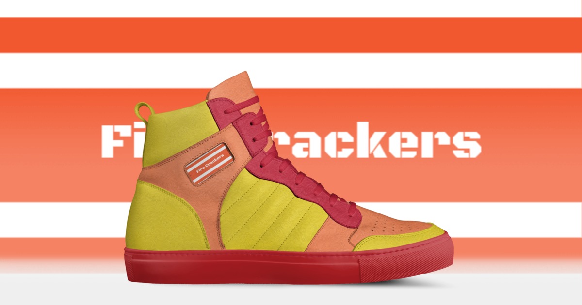 Fire Crackers | A Custom Shoe concept by Jaden Williams