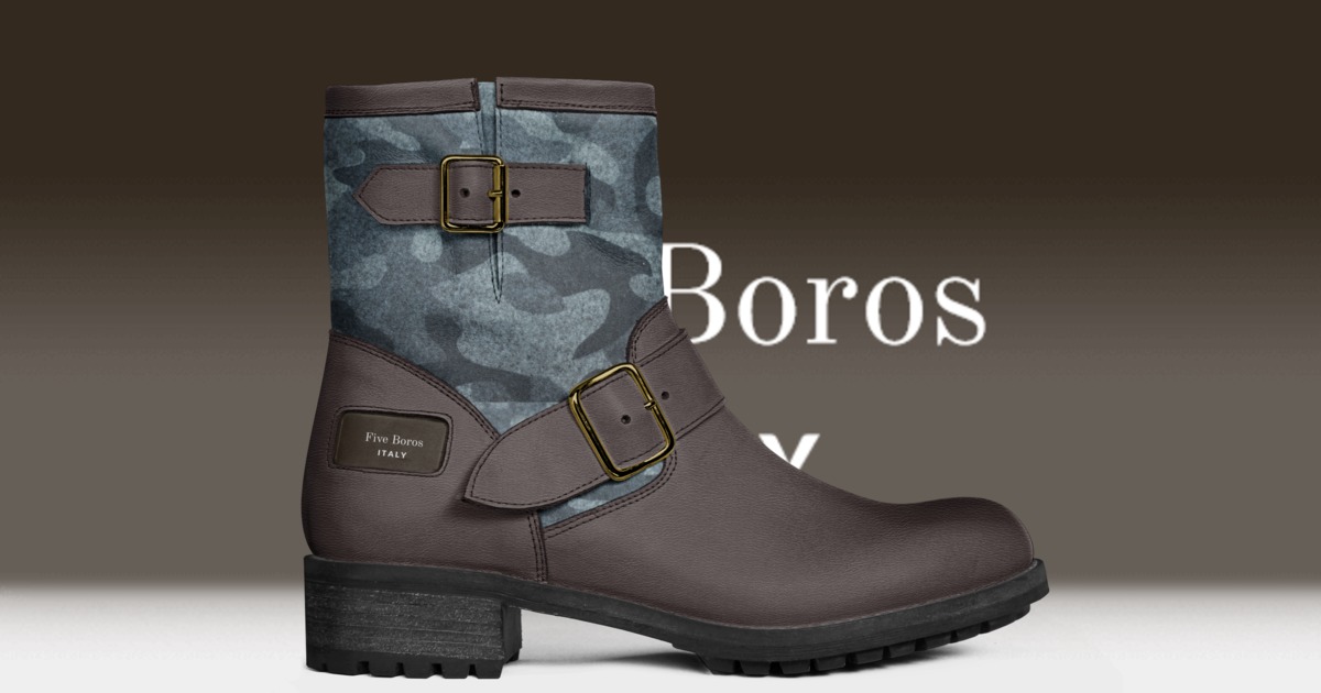 Five Boros | A Custom Shoe concept by Cedric Streeter