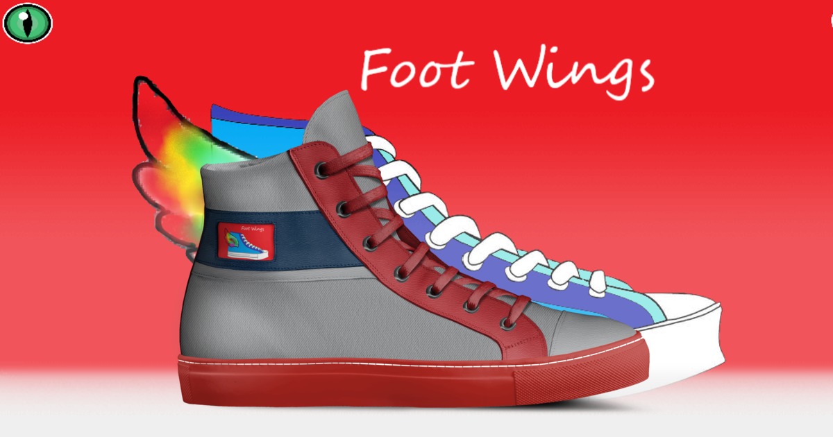 Foot Wings | A Custom Shoe concept by Bilal Üngören