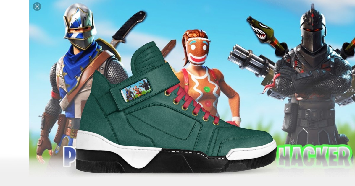 Fortnite | A Custom Shoe concept by Adrian