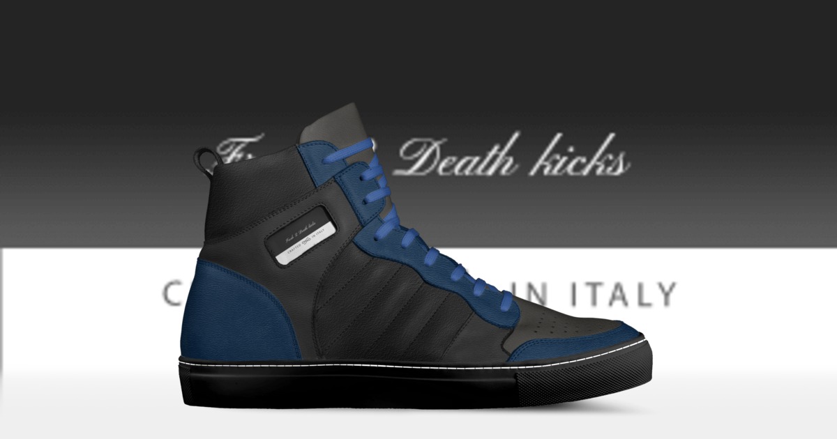 Fresh 2 Death kick | A Custom Shoe concept by Romaire Hall