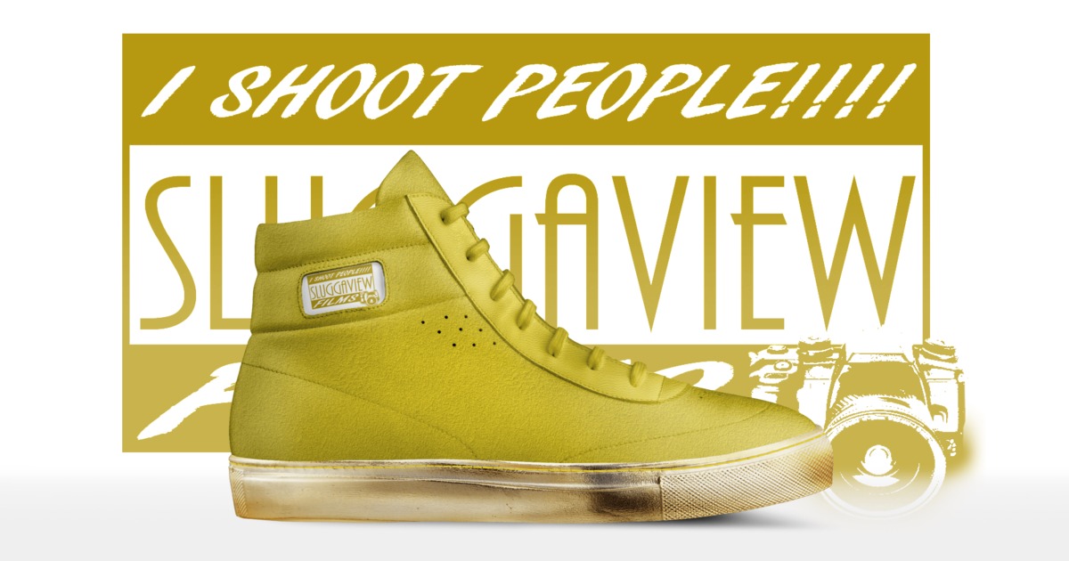 Gold Suede Slizz | A Custom Shoe concept by Jamal Boyland