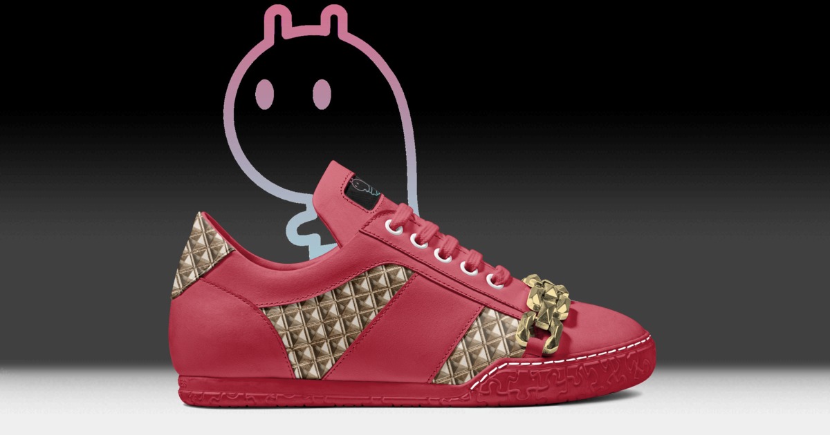 Gold Velvet Crisps | A Custom Shoe concept by Zachary Sanders