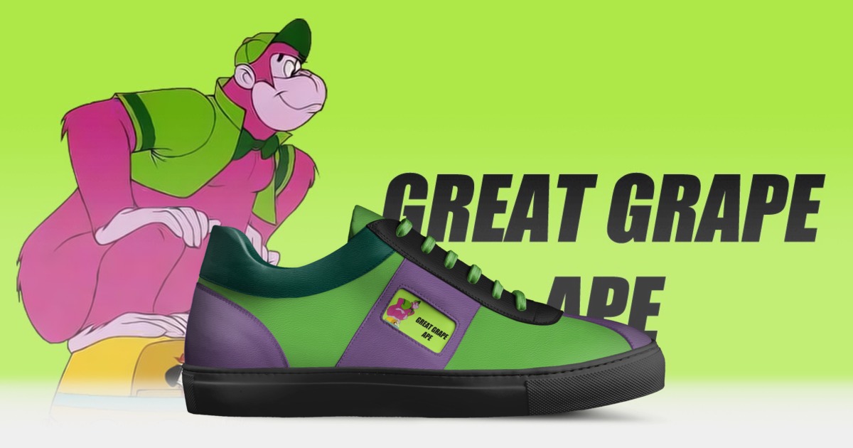 Grape Ape | A Custom Shoe concept by John Bryant