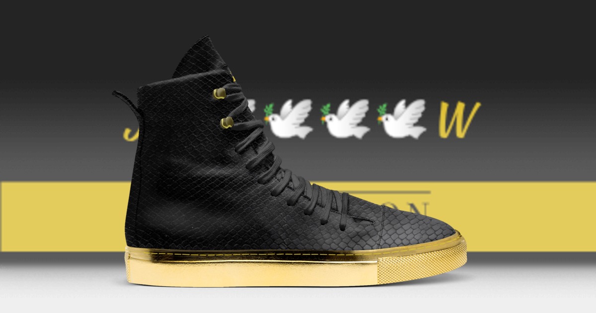 J🕊🕊🕊🕊🕊W | A Custom Shoe concept by Joshua Ware
