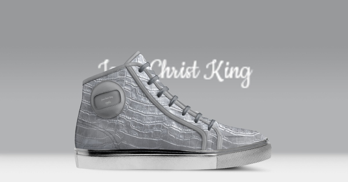 Jesus Christ King | A Custom Shoe concept by Jason Maurice Riles
