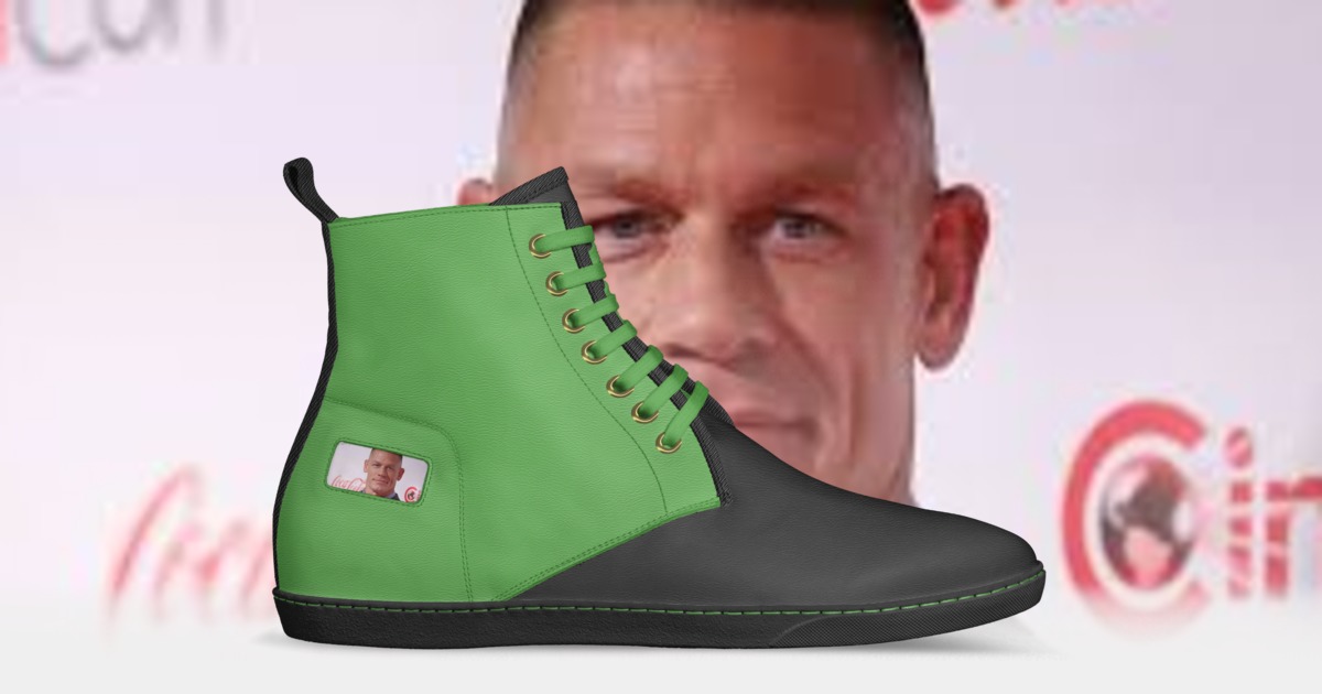 John Cenas | A Custom Shoe concept by Alex Perez
