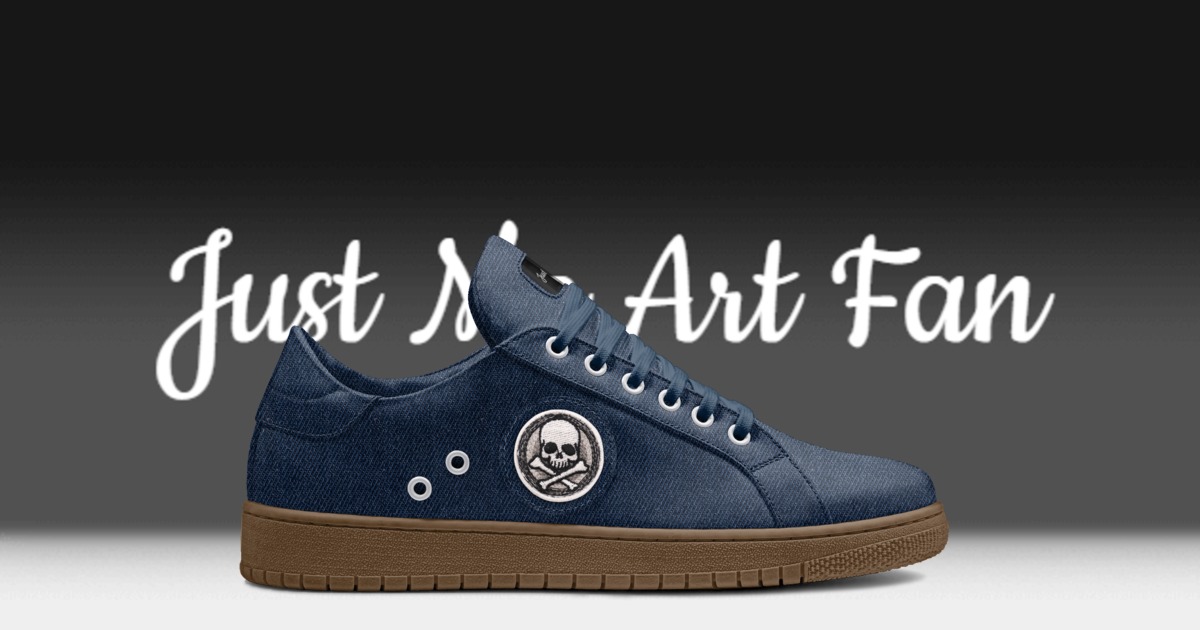 Just Me Art Fan | A Custom Shoe concept by Russell Martindale