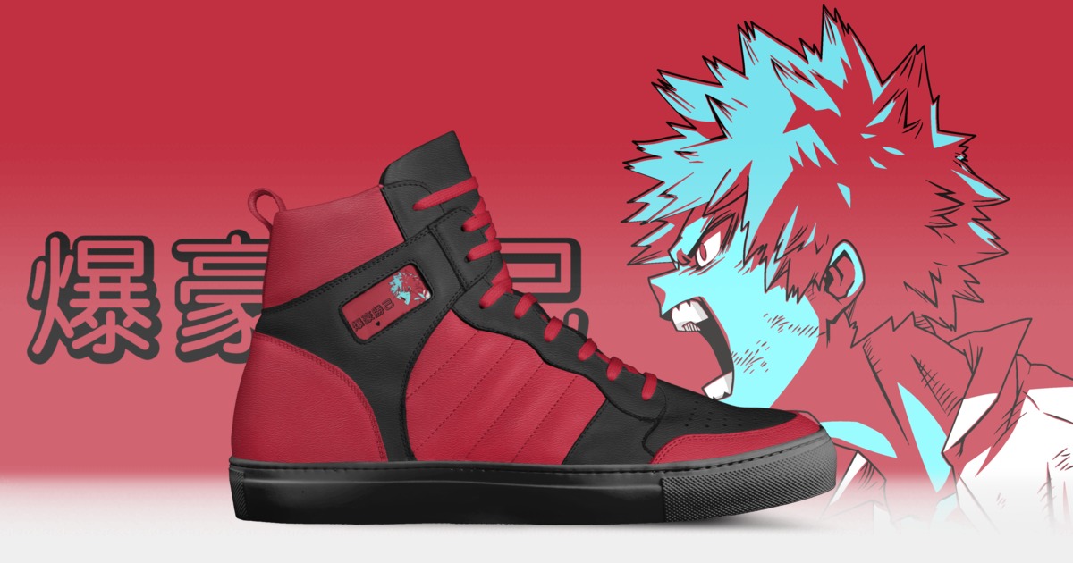 Katsuki Bakugou | A Custom Shoe concept by Julie