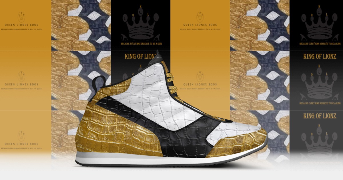 KING OF LIONZ | A Custom Shoe concept by Franklin Harris Jr