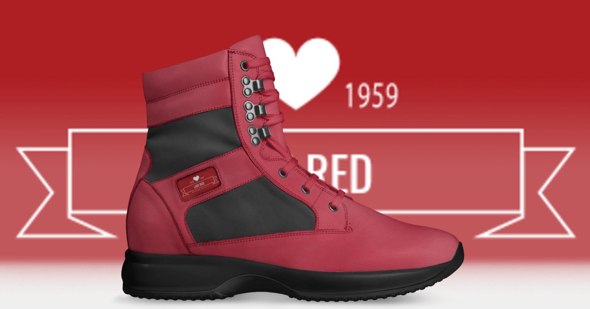 Ladi Red | A Custom Shoe concept by Shannon Parrott