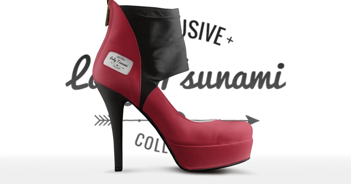 Lady Tsunami | A Custom Shoe concept by Ryan Mr-tsunami Bishop