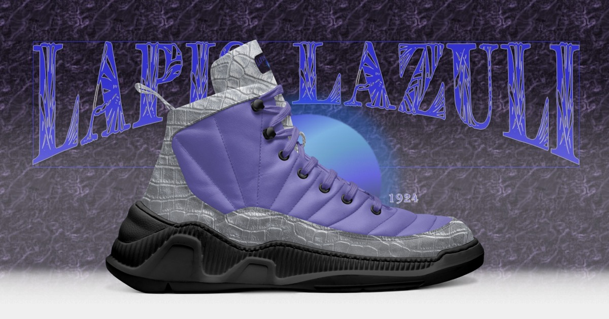 LAPIS LAZULI | A Custom Shoe concept by Wallace Lord