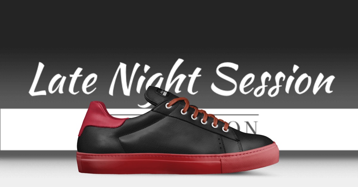 Late Night Session | A Custom Shoe concept by Atiya Clark