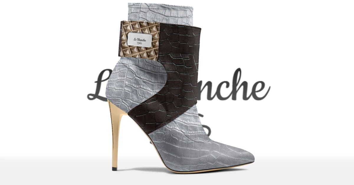 Le Blanche | A Custom Shoe concept by Lisa Allen