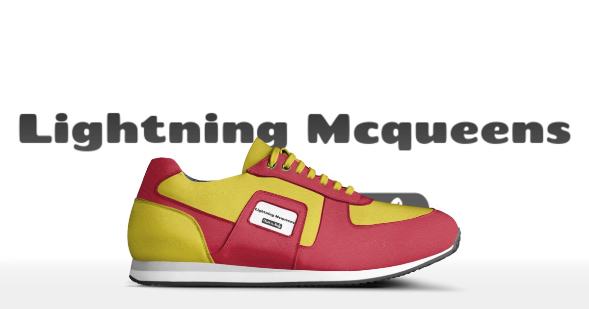 Lightning Mcqueens | A Custom Shoe concept by Caileb Austin