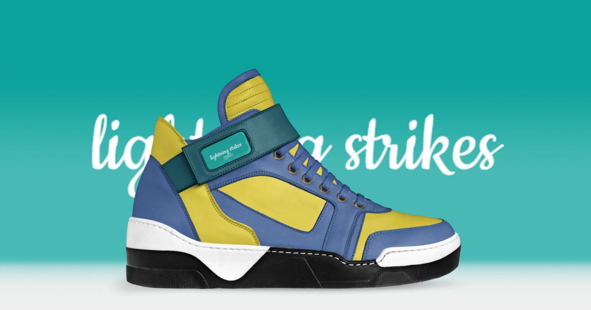 lightning strikes | A Custom Shoe concept by Jace Black
