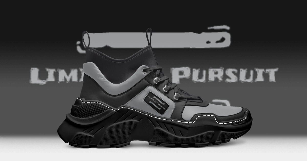 Limitless Pursuit | A Custom Shoe concept by Darnell Dancy