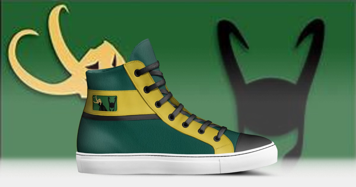Loki Fandom | A Custom Shoe concept by Robyn Mcilrath