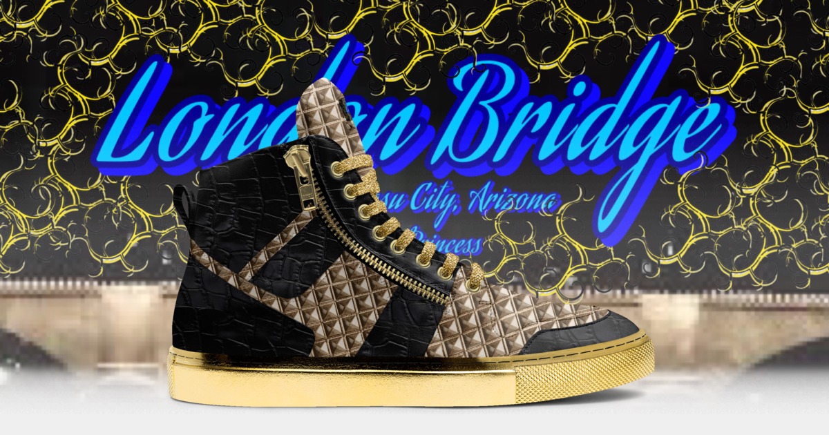 London Bridge | A Custom Shoe concept by Susan Pierce