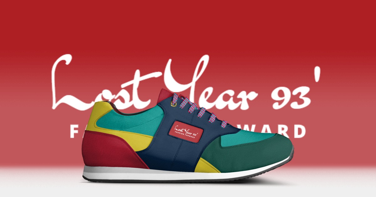 Lost Year 93' | A Custom Shoe concept by Tayvon Murray