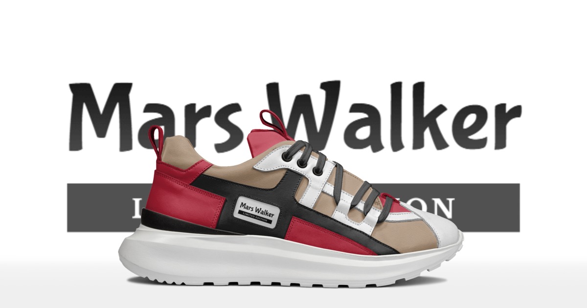 Mars Walker | A Custom Shoe concept by Darren Bunton