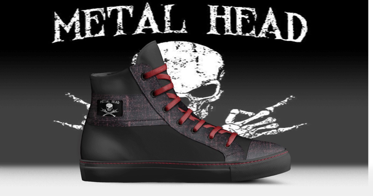 Metal Head | A Custom Shoe concept by Mark Cymanski
