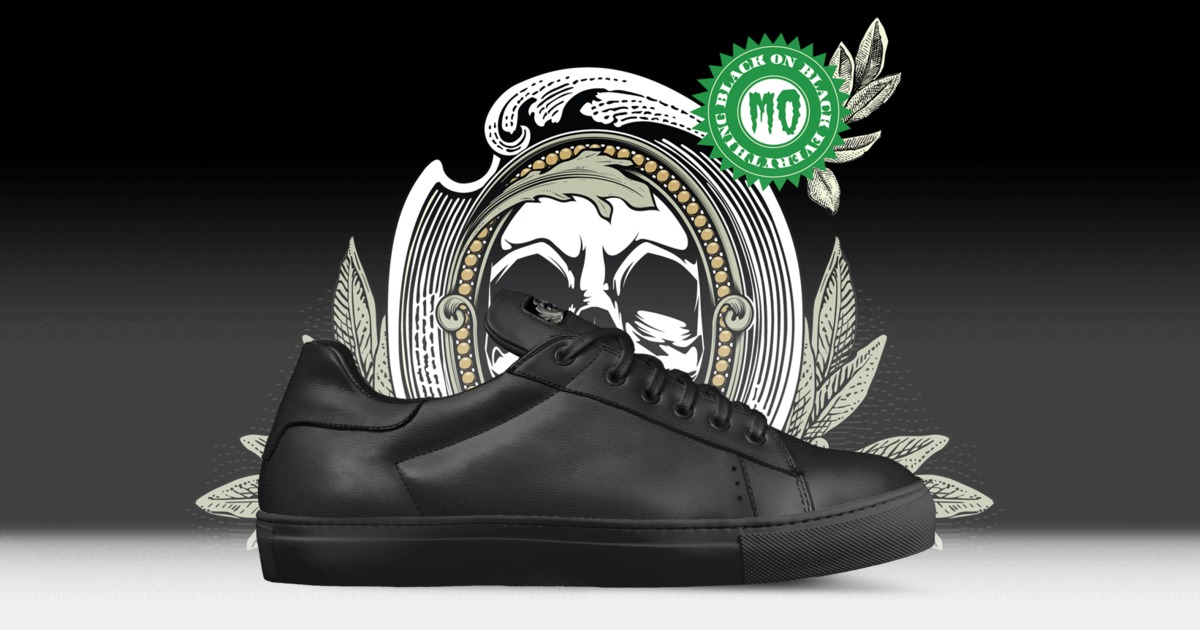 Murdered Out Shoes | A Custom Shoe concept by Murdered Out Clothing