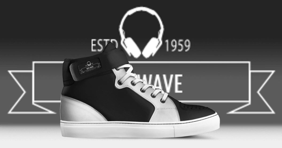 New wave look | A Custom Shoe concept by Kyia Portee