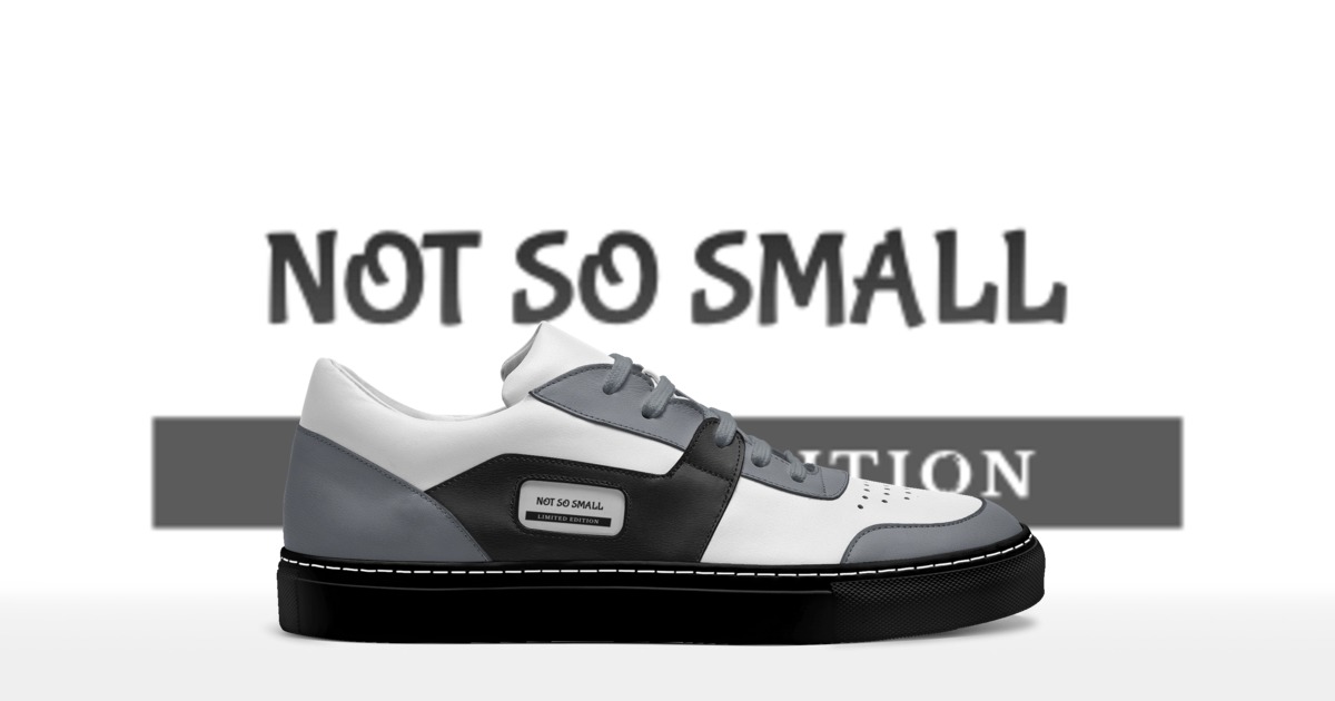 NOT SO SMALL | A Custom Shoe concept by Jonte Hall