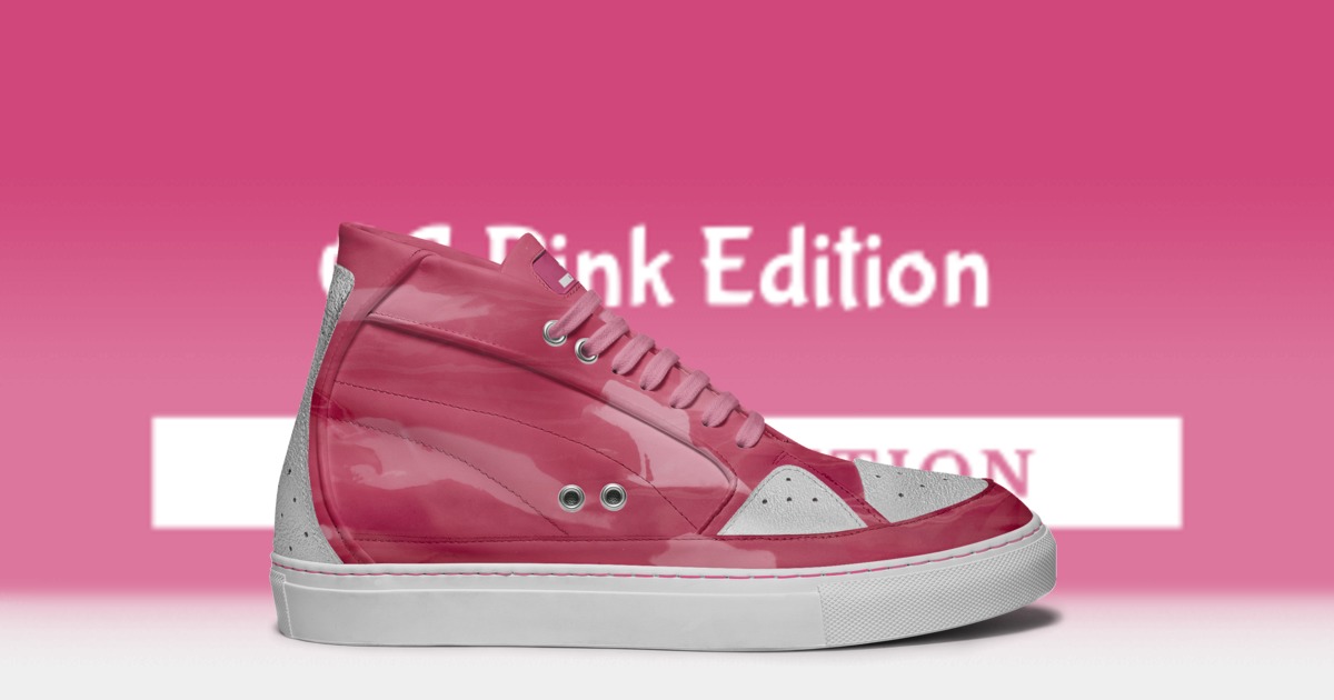 OC Pink Edition | A Custom Shoe concept by Shiloh Hylton