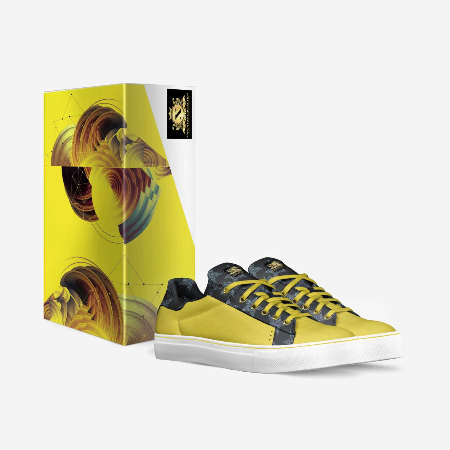 Yellow Jax | A Custom Shoe concept by Christia Diaz