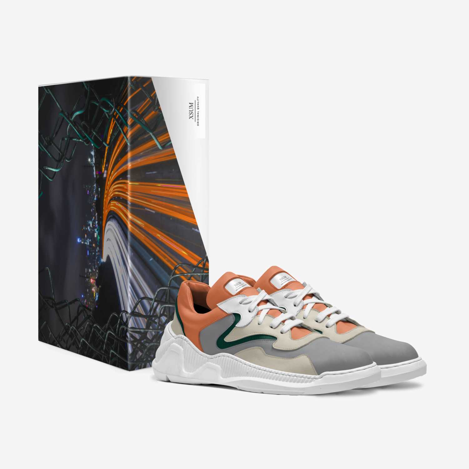 Xsum | A Custom Shoe concept by Keana Anderson