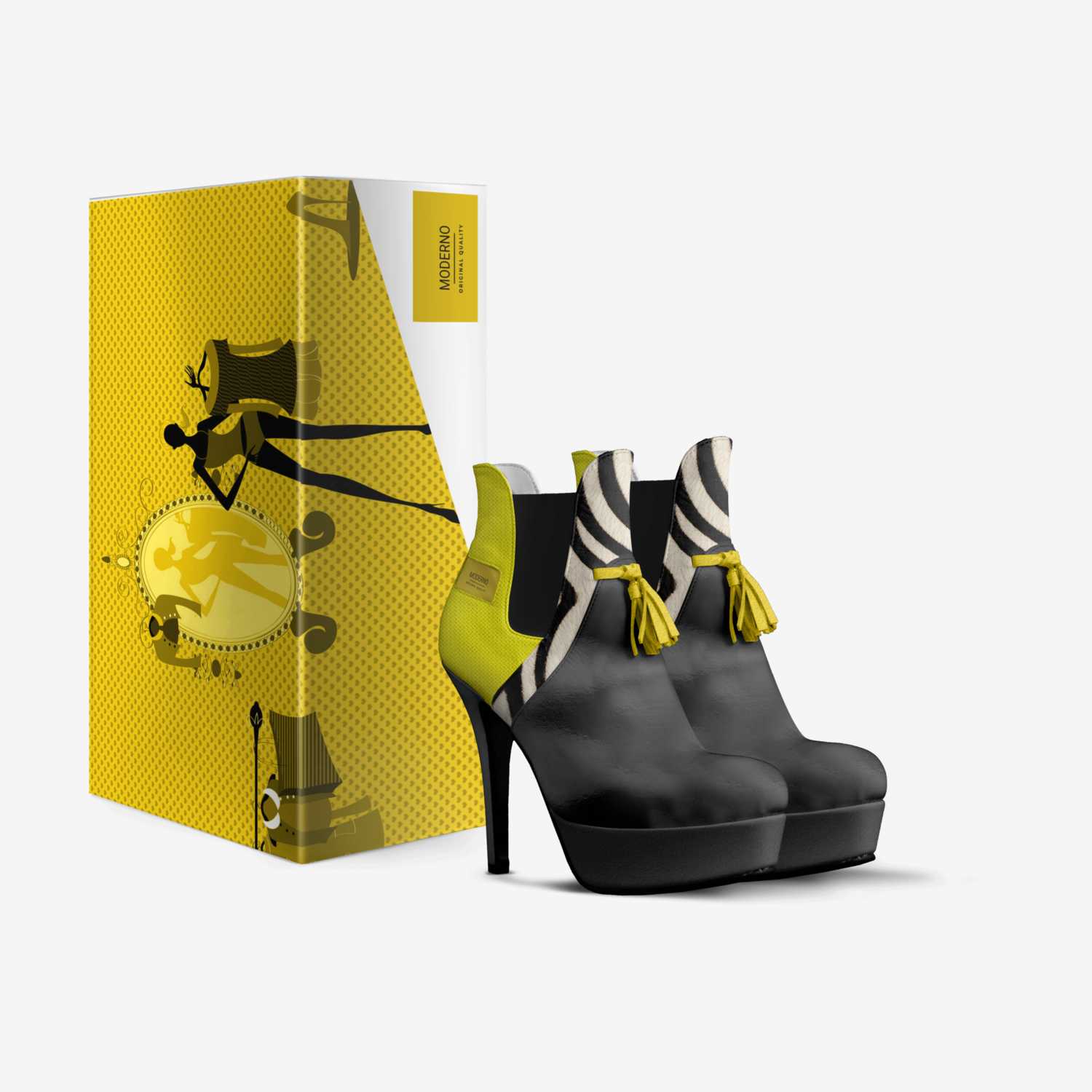 Moderno | A Custom Shoe concept by Ana Valenzuela