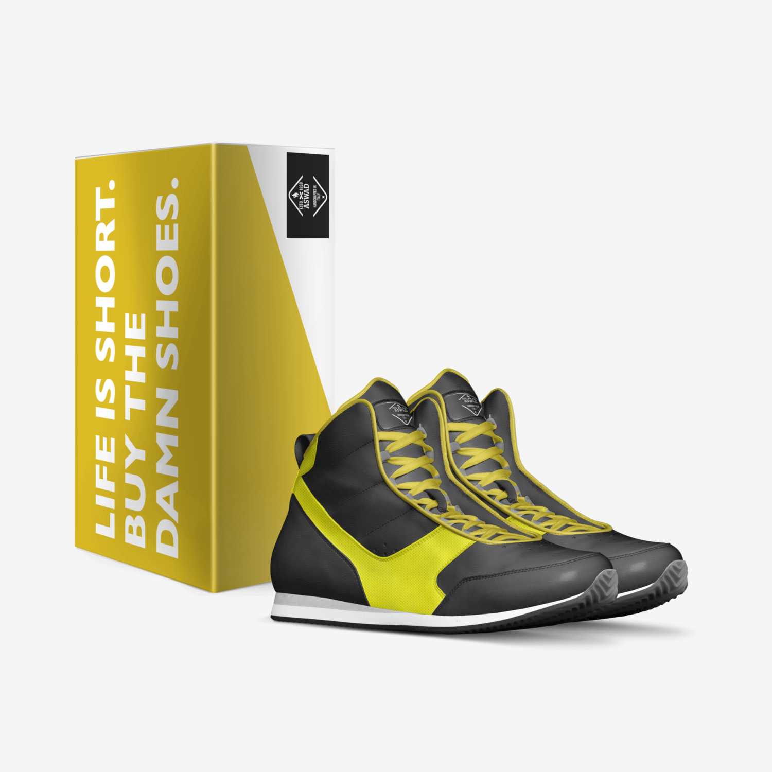 ASWAD | A Custom Shoe concept by Mildred Lewis