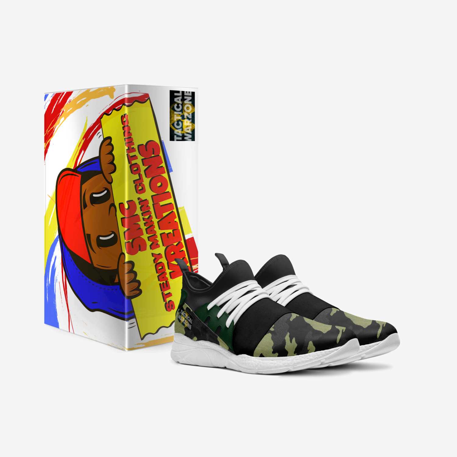 WARZONE | A Custom Shoe concept by Shawn Mcnair