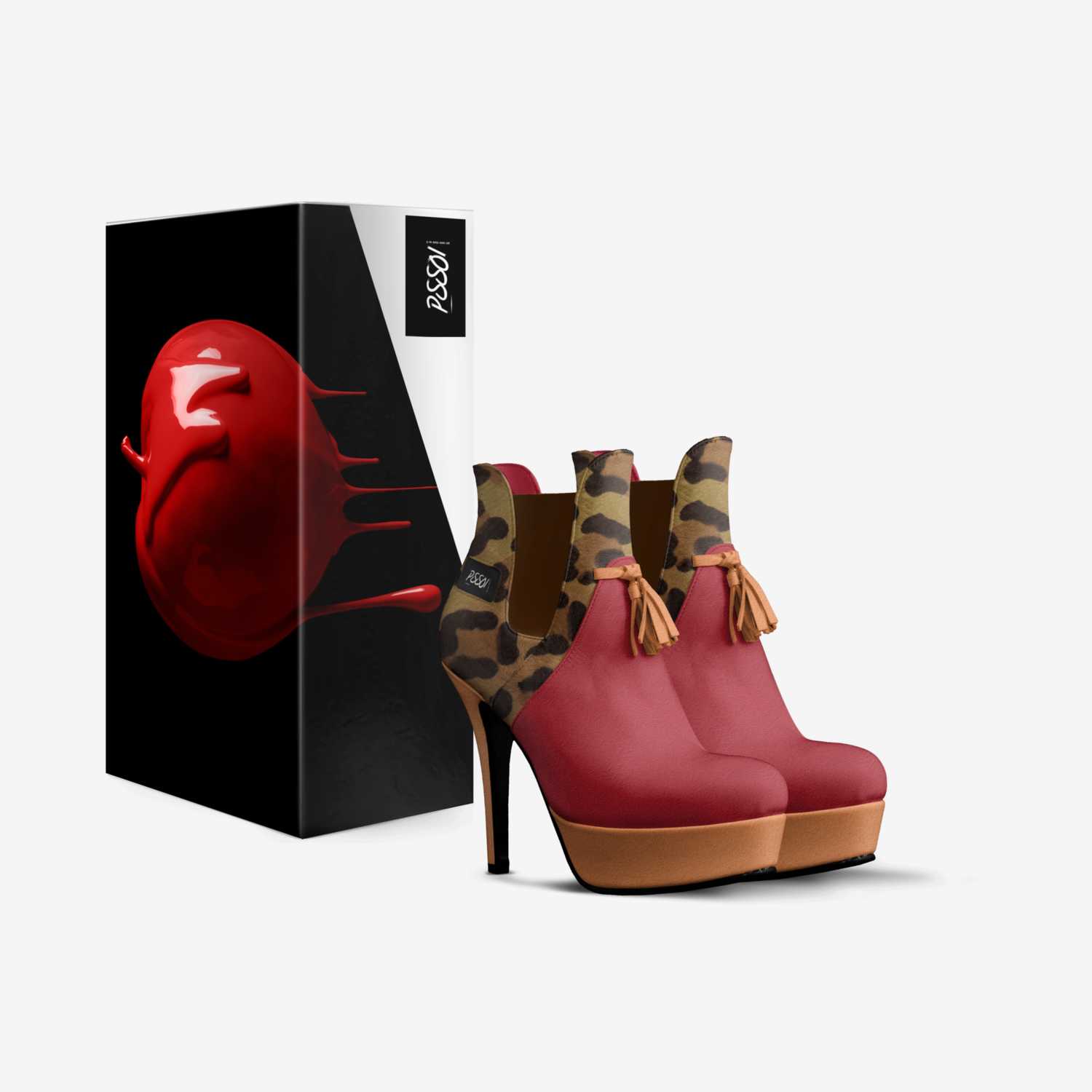 RED | A Custom Shoe concept by Faith Stevens
