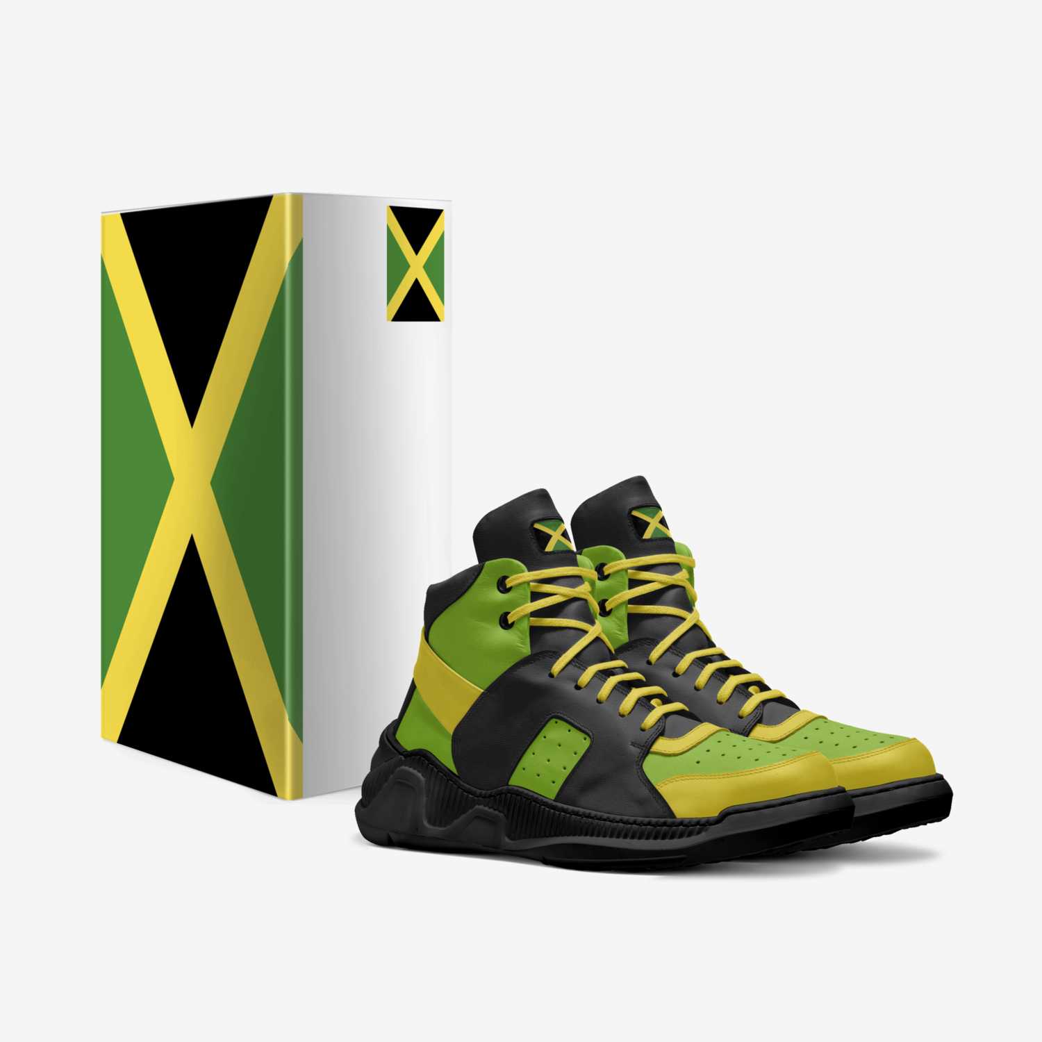 Jamaican Flava | A Custom Shoe concept by Dana Myers