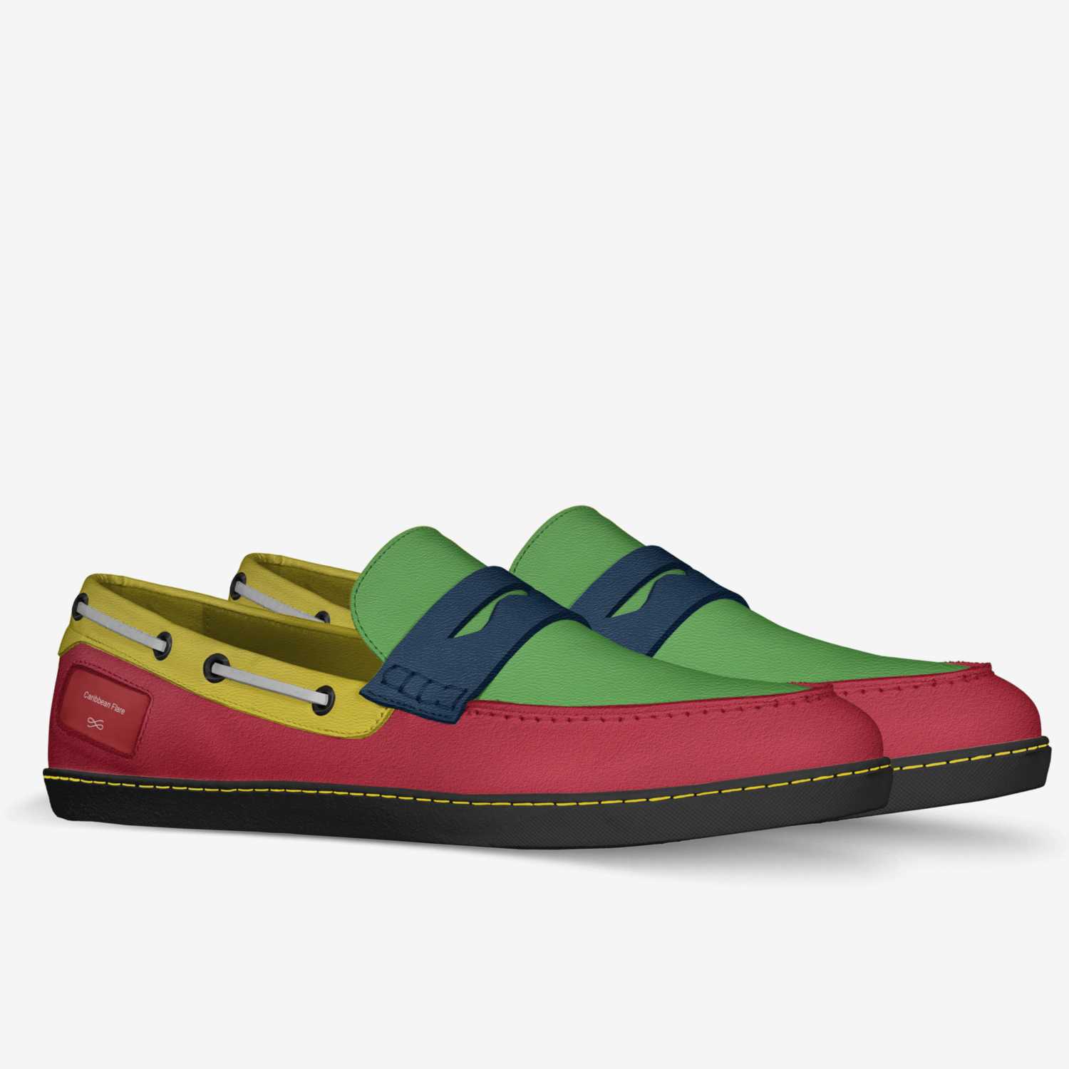 Caribbean Flare | A Custom Shoe concept by Vanessa Jackson