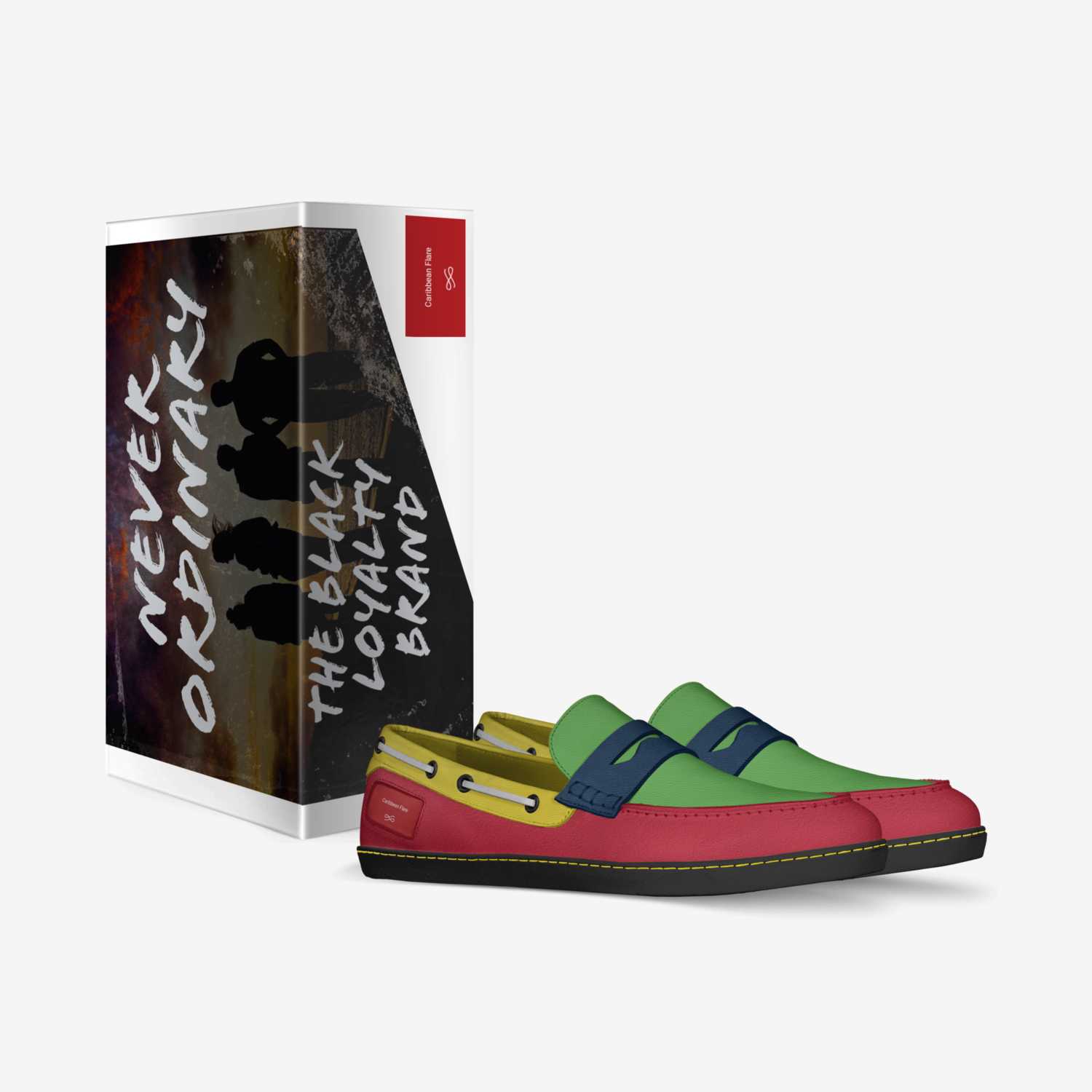 Caribbean Flare | A Custom Shoe concept by Vanessa Jackson