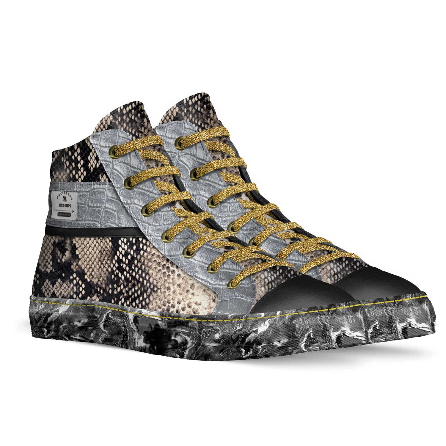 Kick-Steps | A Custom Shoe concept by April Botkin